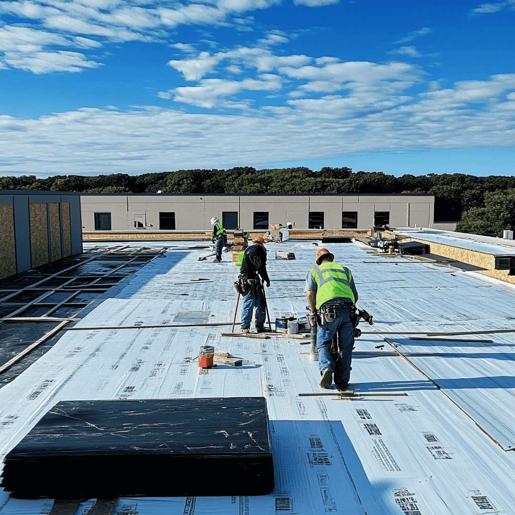 Flat Roof Replacement for Commercial Buildings: What You Need to Know ...