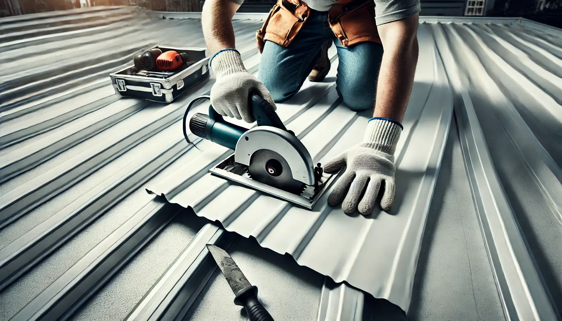 Basic PVC Roof Sheets Cutting